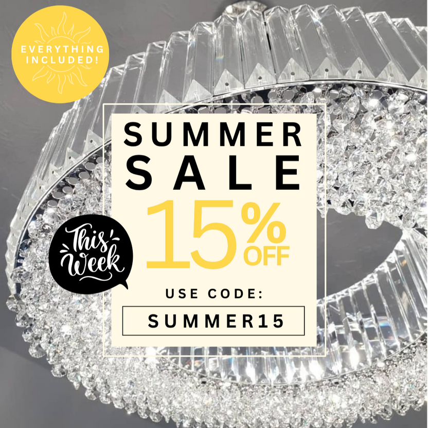 Statement Size Large Ceiling Chandelier And Flush Lights – The Lighting ...