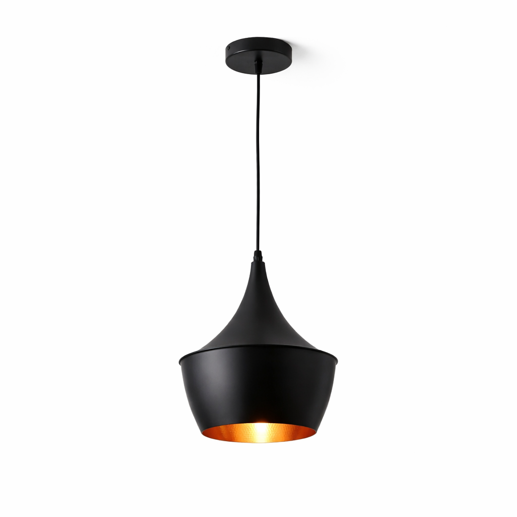 Oviedo Kitchen Island Pendant Light | Matt Black & Gold – The Lighting ...