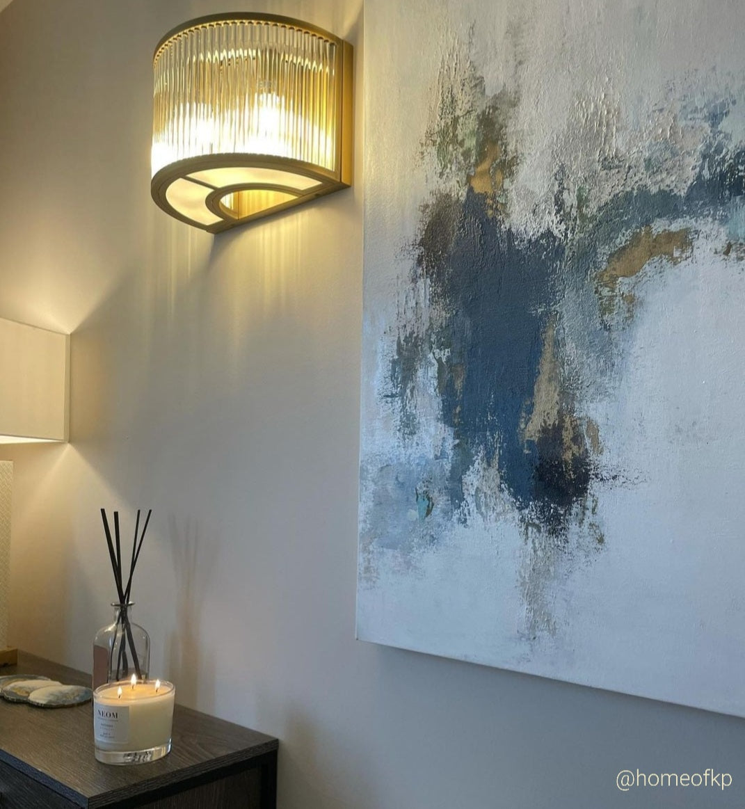 Heidi Large Glass Rods Wall Light – The Lighting Vault